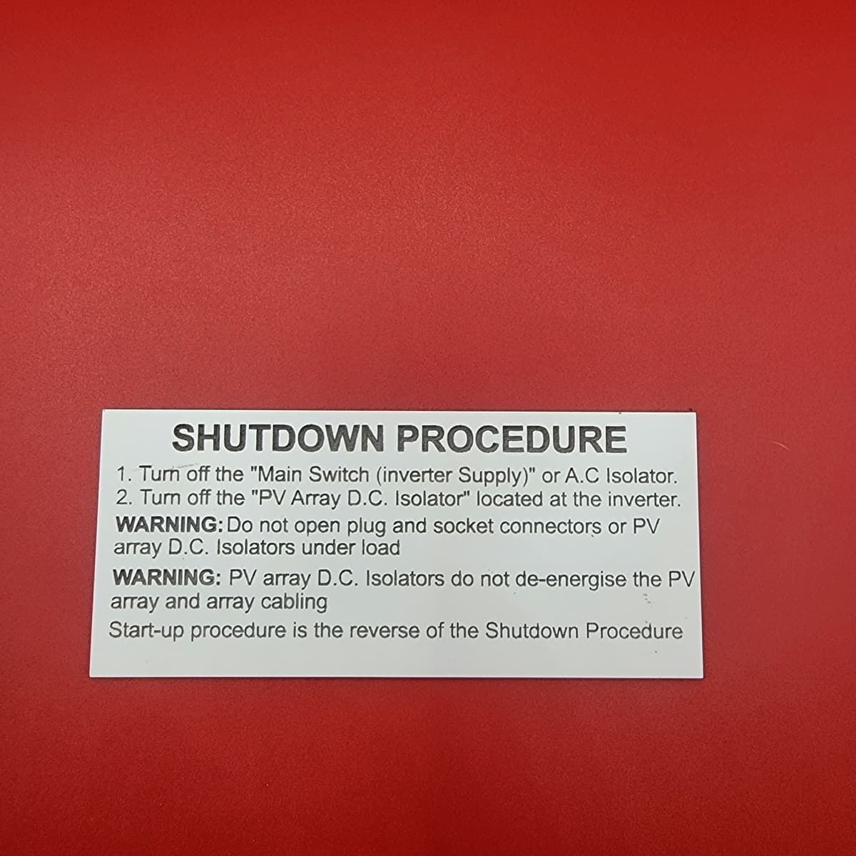 Traffolyte Labels & Signs Australia — Custom Engraved Laminate | RBZ 3D ...